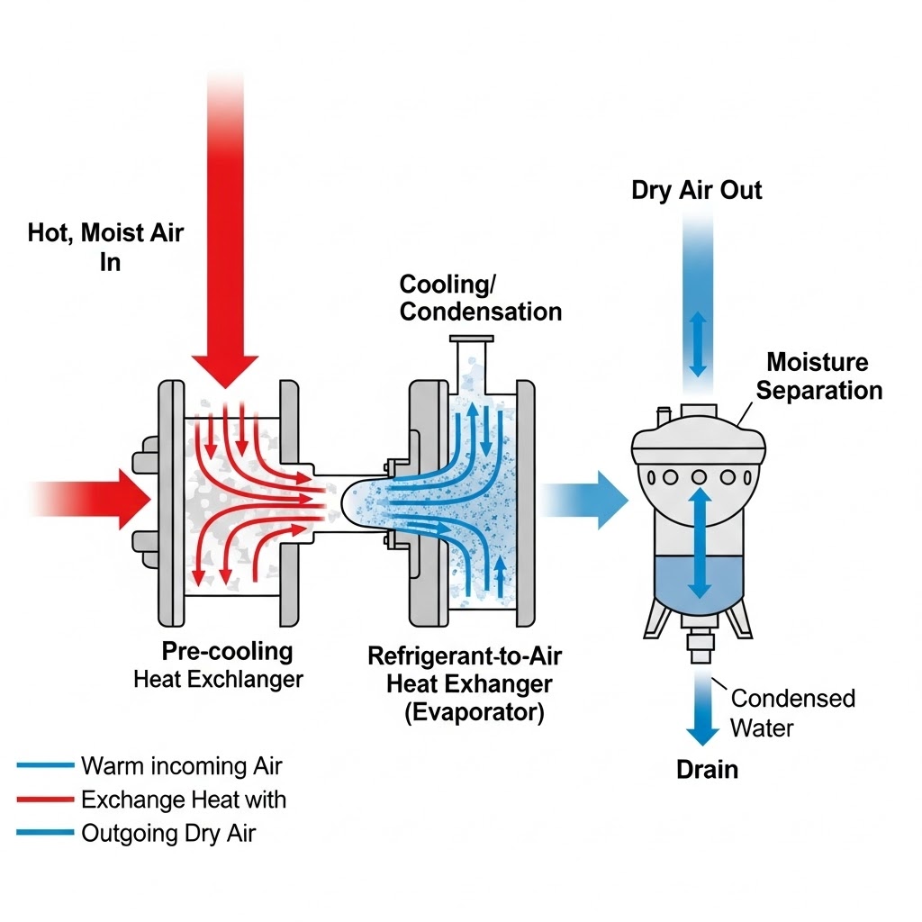 Refrigerated Air Dryer – Efficient Moisture Removal | Lingyu