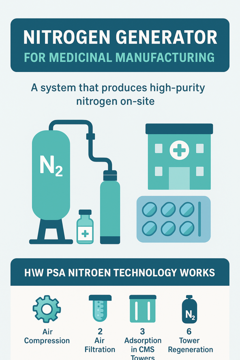 How a Nitrogen Generator Supports Modern Medicinal Manufacturing - Lingyu