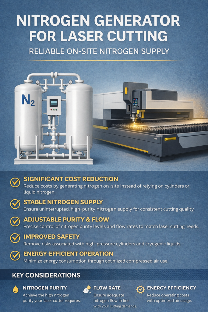 Nitrogen Generator for Laser Cutting: Reliable On-Site Nitrogen Supply ...