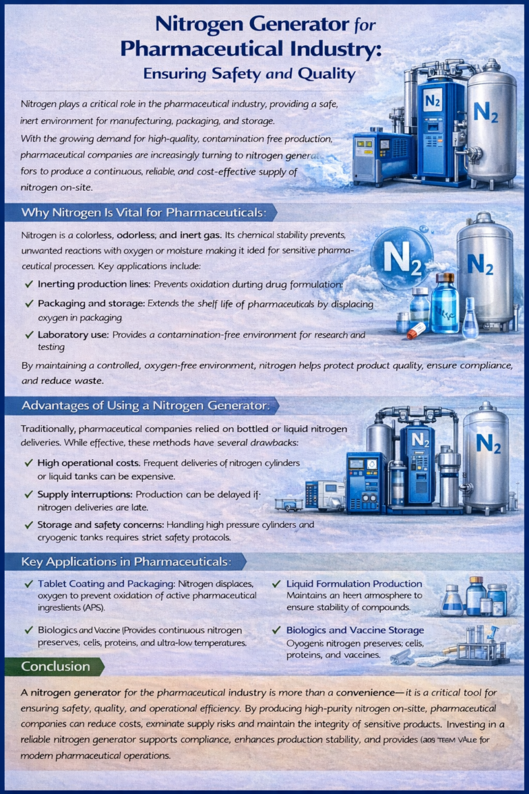 Nitrogen Generator for Pharmaceutical Industry: Ensuring Safety and ...
